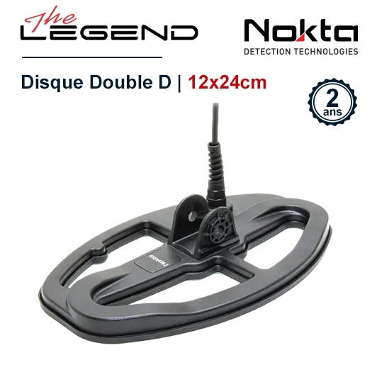 Disque elliptique de 12x24 cm pour Legend Nokta