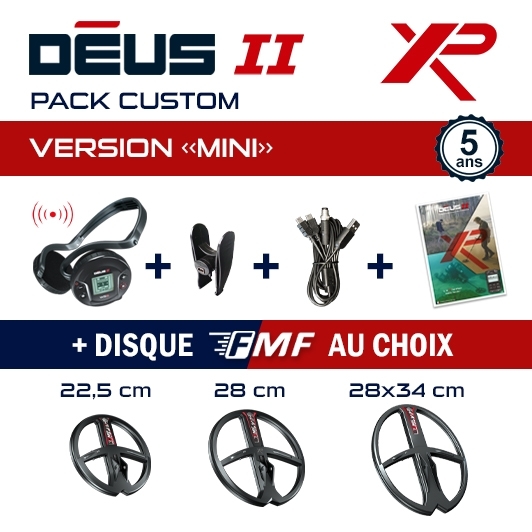 Composez vous-même votre détecteur XP Deus 2 FMF