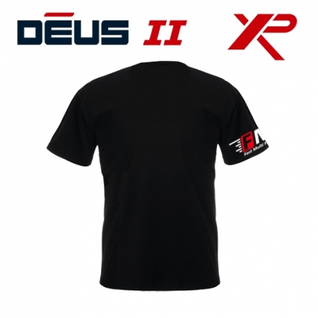 T-Shirt noir XP Deus 2 FMF