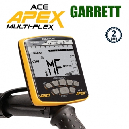 Garrett Apex avec casque Z-lynk et disque Raider