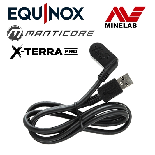 Câble USB magnétique pour la charge du Minelab Equinox