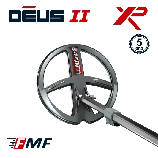 Détecteur XP Deus 2 FMF Master WS6 avec disque sélectif de 22,5 cm