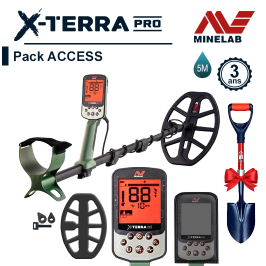 Minelab XTerra Pro : le détecteur étanche à 5 mètres de profondeur